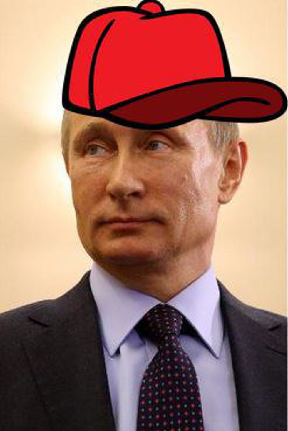 Sweet Revenge: Here Are 10 Photos Of Vladimir Putin Wearing Silly Hats