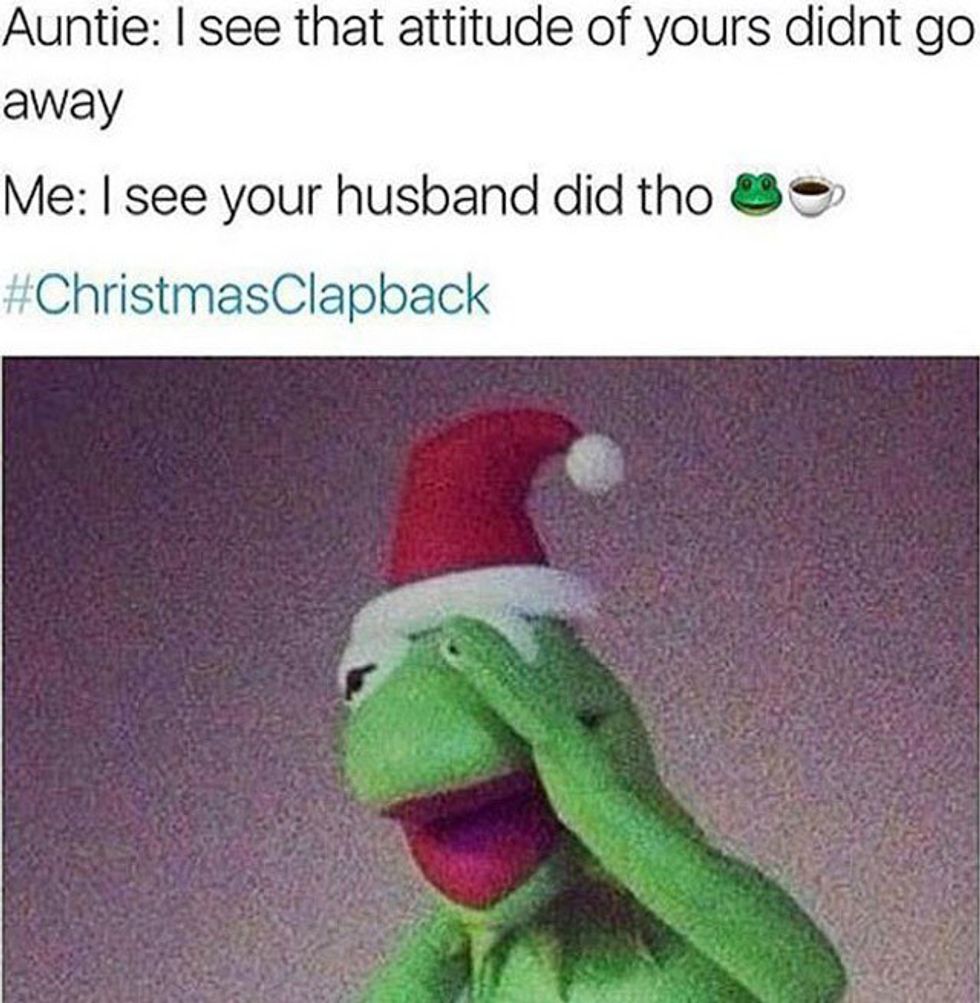 Best Christmas Clap-Backs