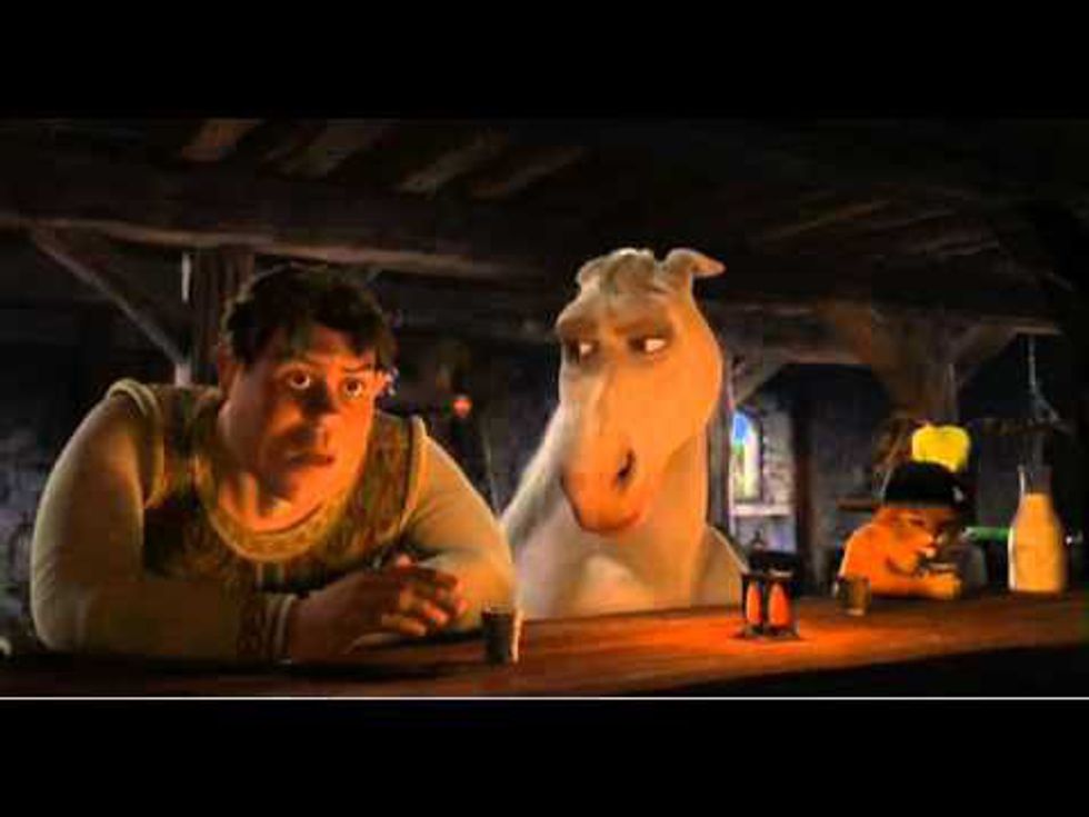 Later Years of College as described by Shrek 2