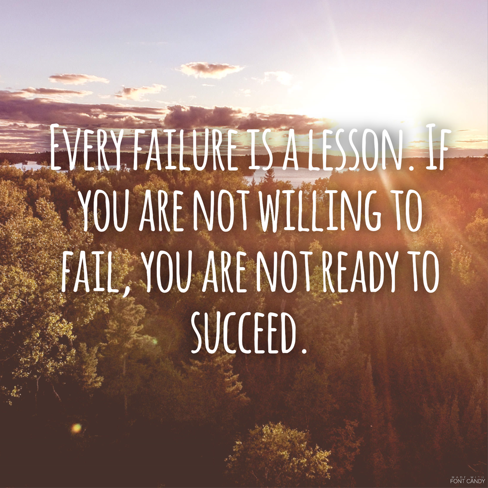 To Those Who Feel Like They've Failed