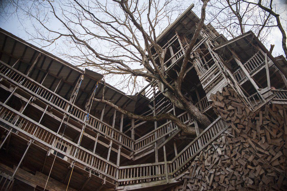 Exploring The World's Largest Treehouse In Crossville, TN