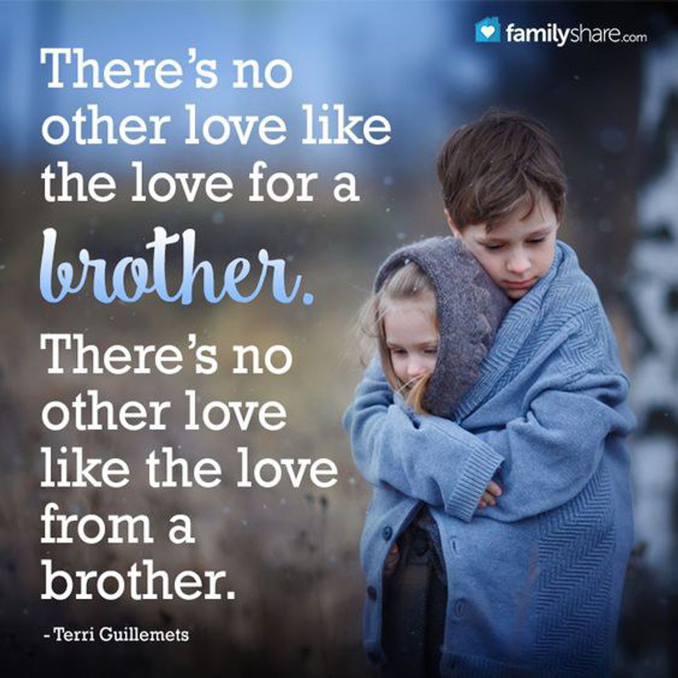 Dearest Brothers, You Were Right