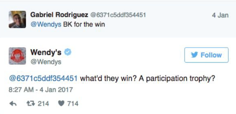 16 Times The Wendy's Twitter Account Had No Chill