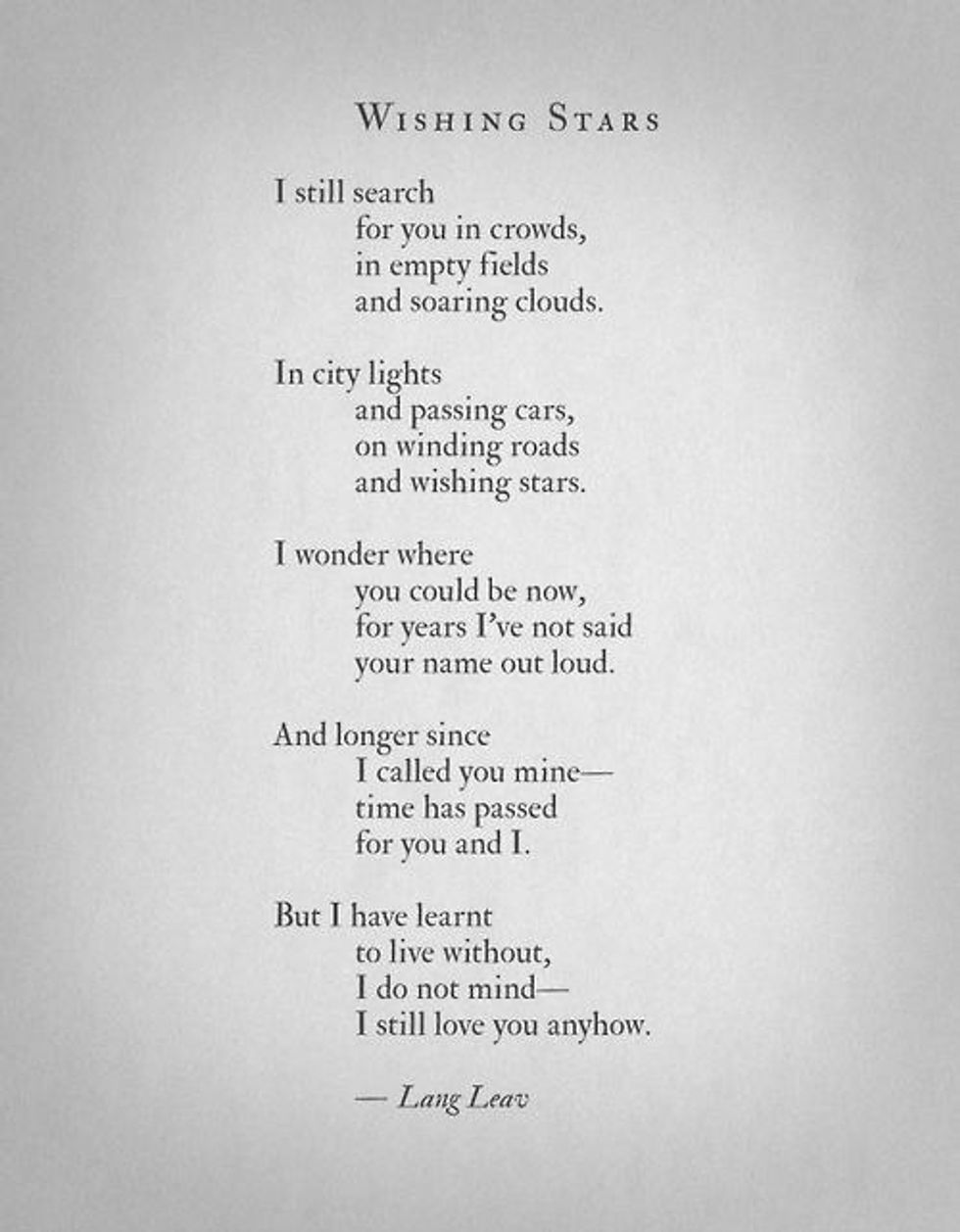 11 Leav Lang Poems Every Twenty Something Needs To Read