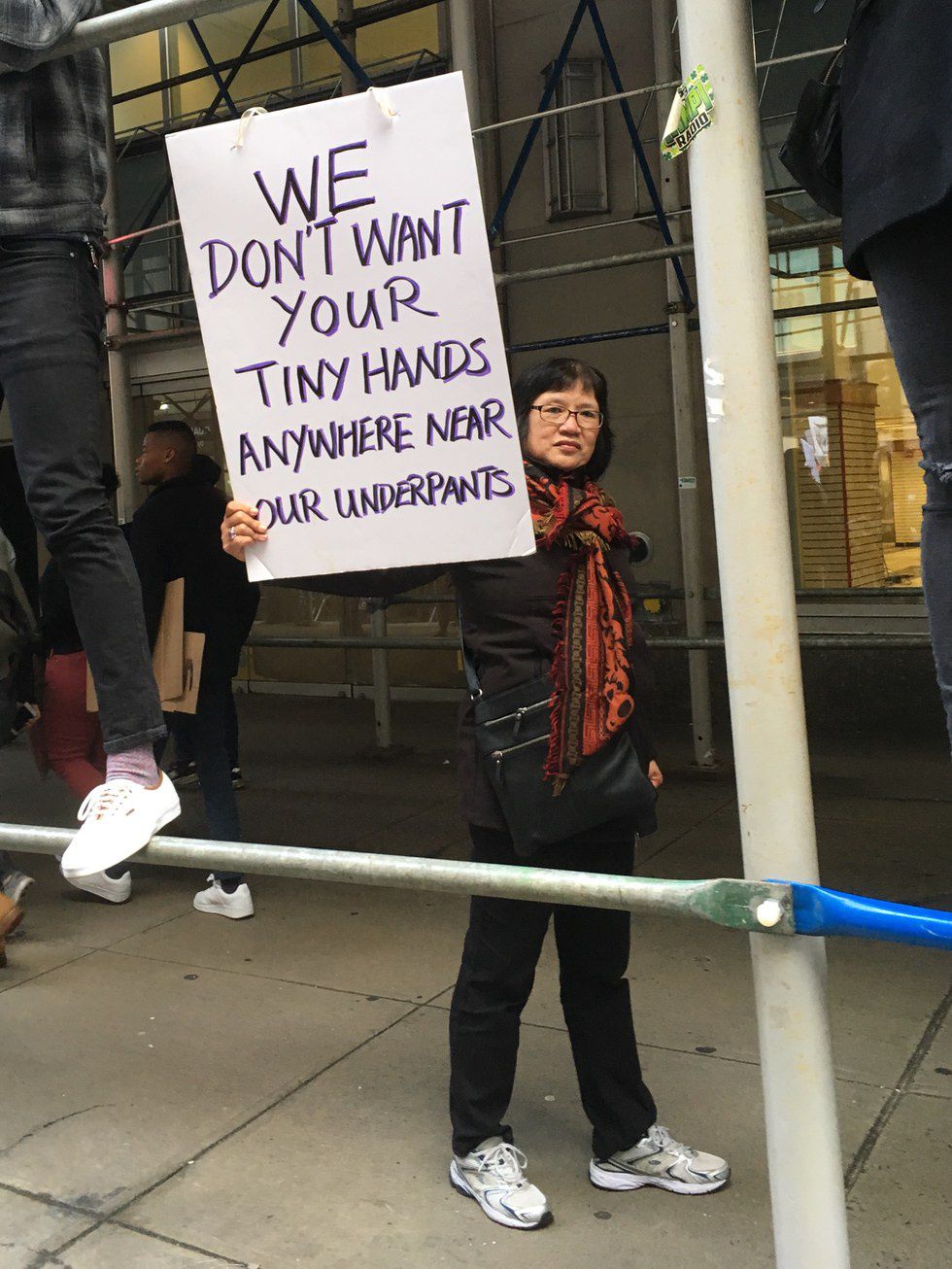 The Best Signs from the Women's March on NYC