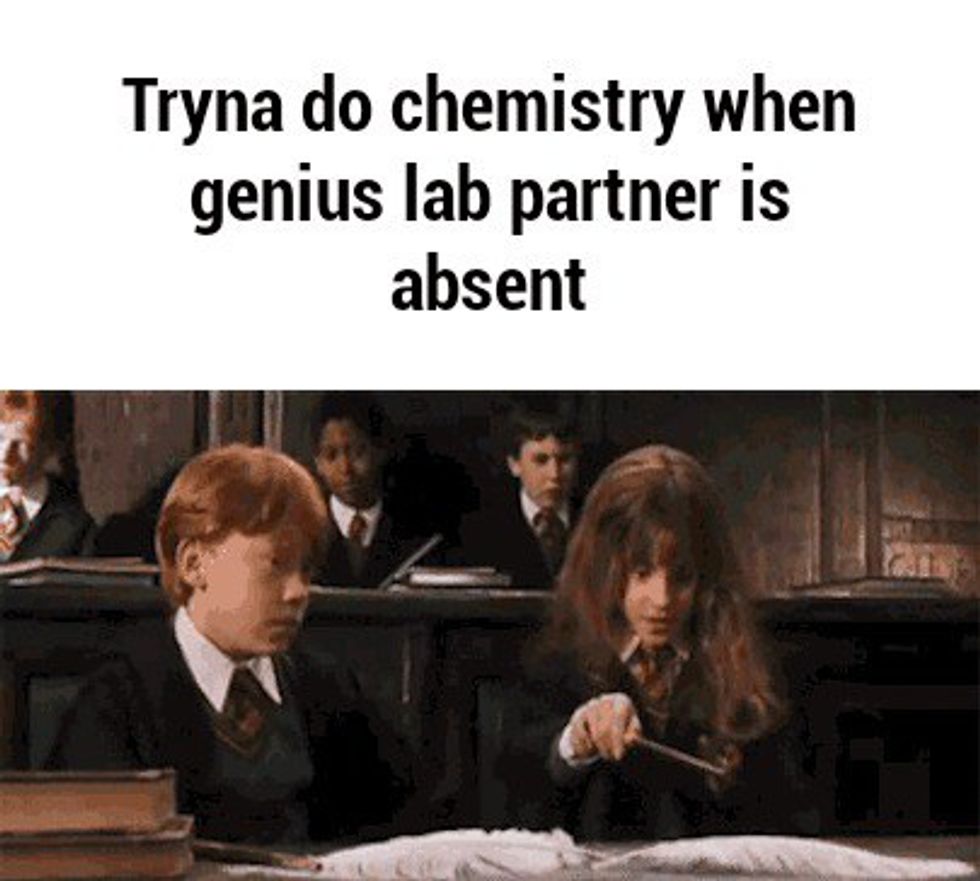 11 Struggles All Lab Partners Go Through