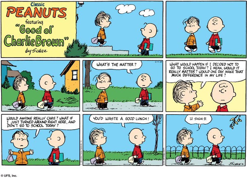 12 Times Peanuts Comics Got Too Real