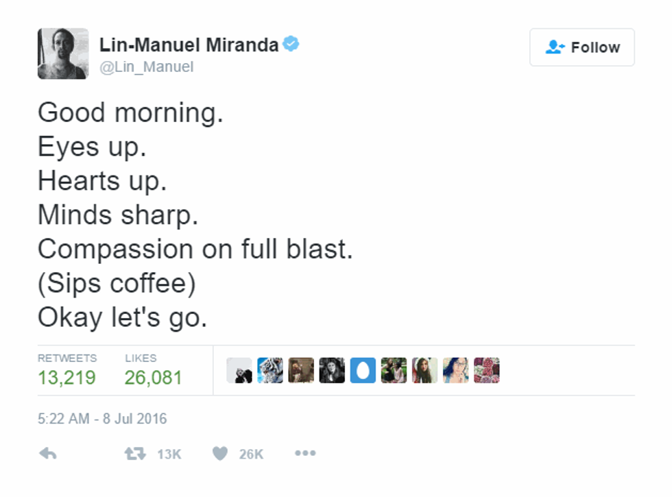 12 Lin-Manuel Miranda Tweets To Get You Through Finals