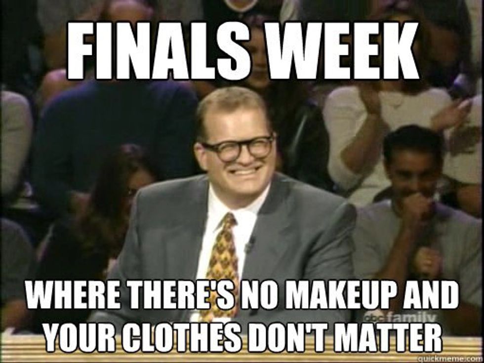 Ten Memes For Finals Week