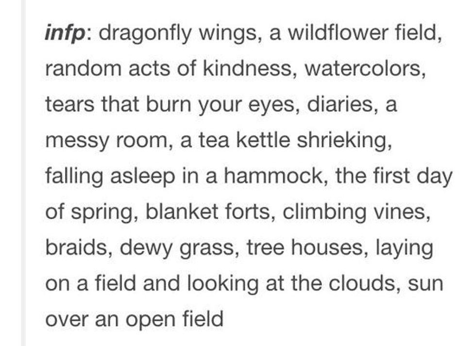 15 Signs You're An INFP