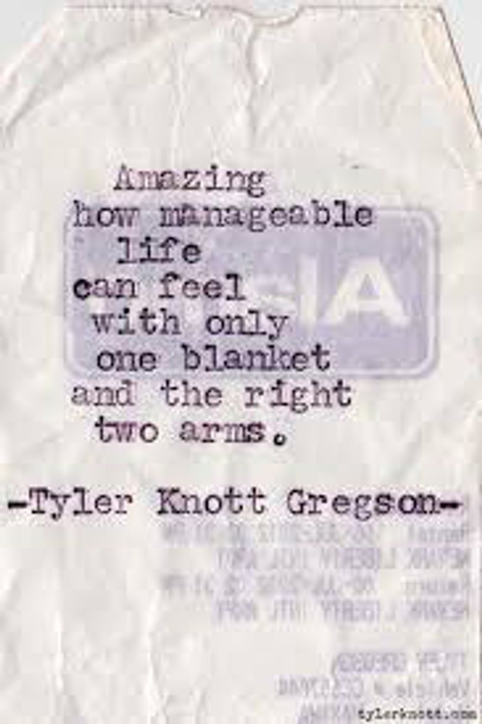 Five Tyler Knott Gregson Poems That Put You In Your Feels