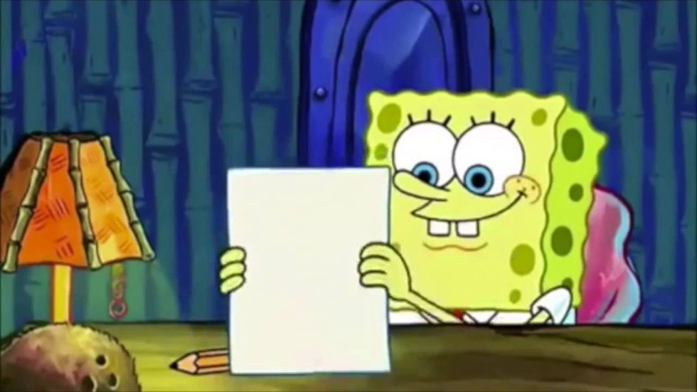 SpongeBob's Guide To Procrastinating On Your Research Paper