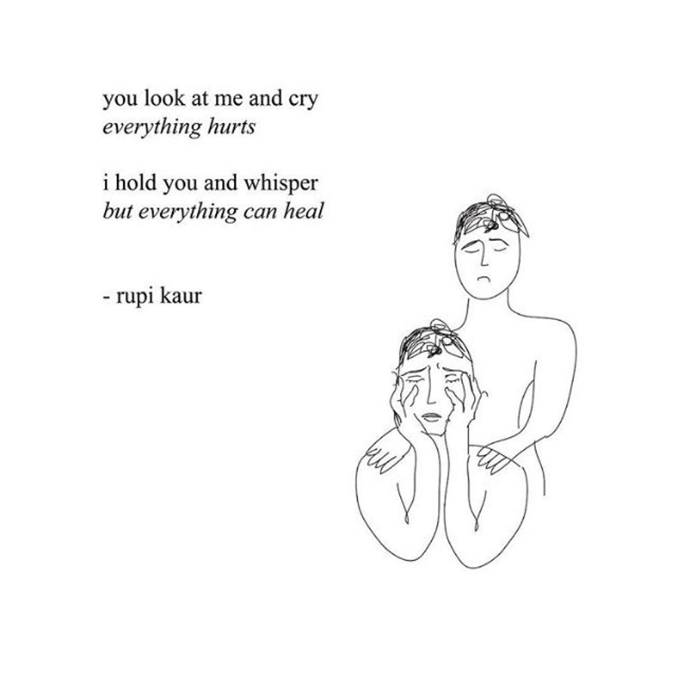 10 Rupi Kaur Poems For A Broken Heart