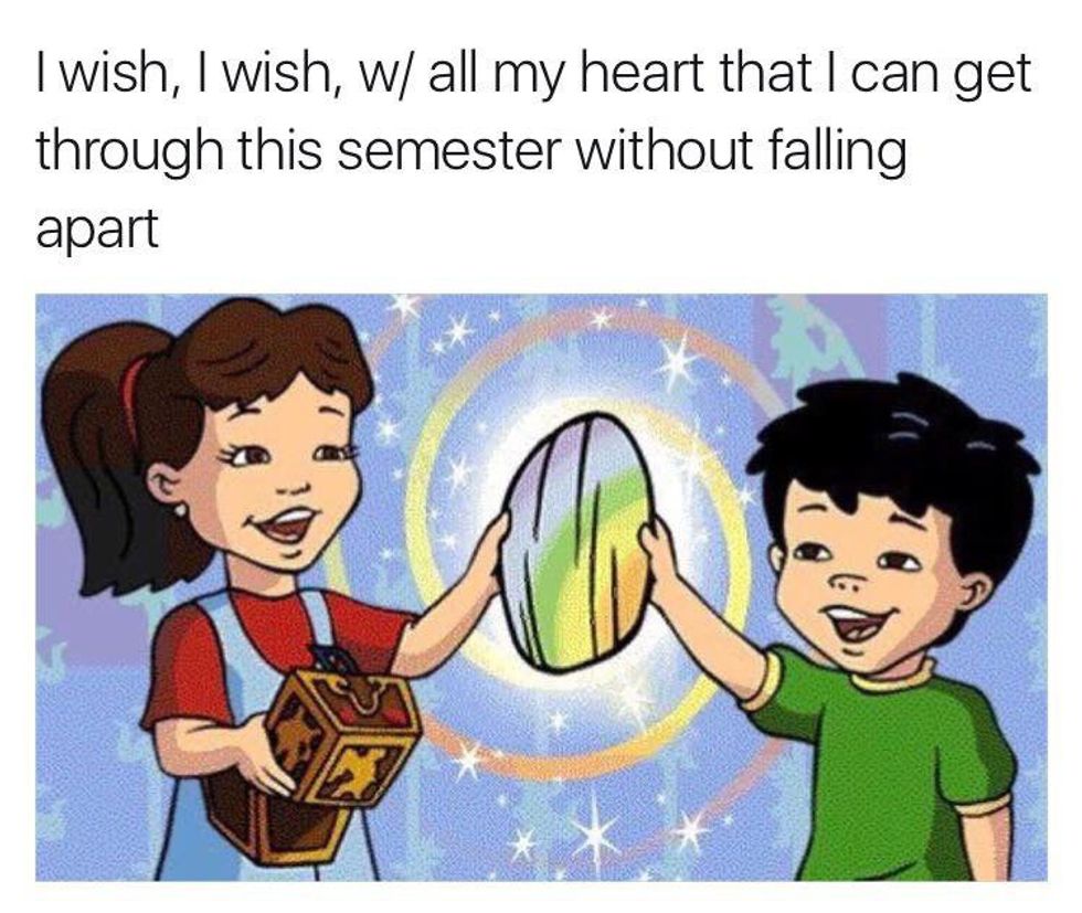 6 Memes For Those Mid Semester Feels