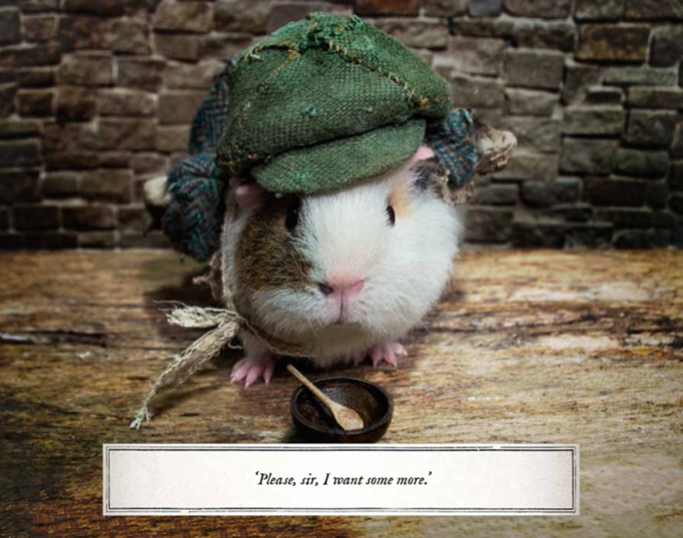 Small Rodents Take The Place Of Actors And Actresses