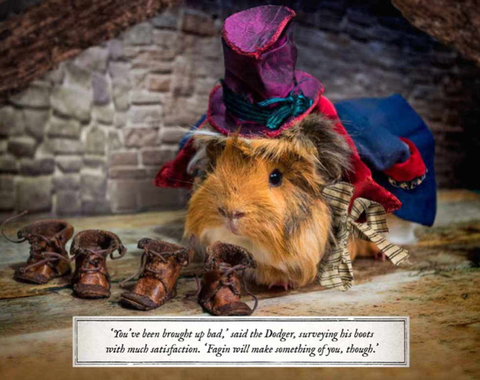 Small Rodents Take The Place Of Actors And Actresses