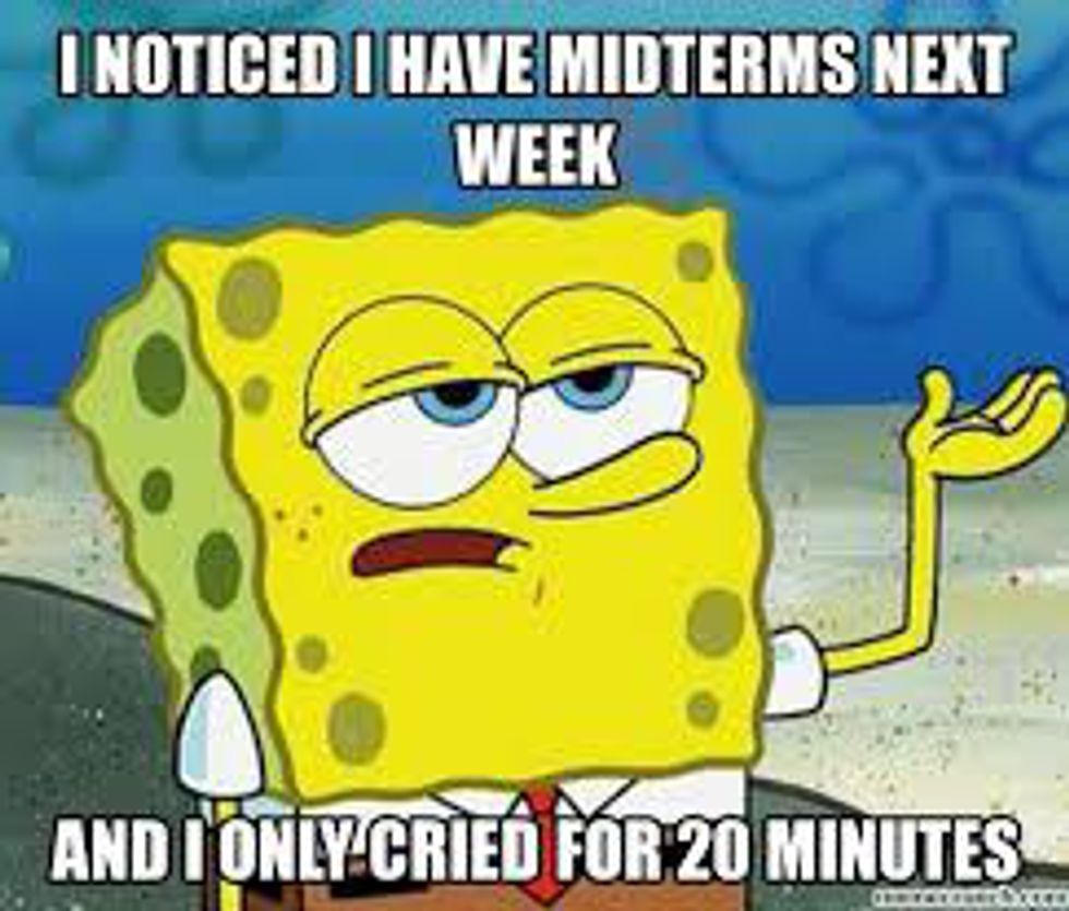 22 Things That Happen During Midterm Week