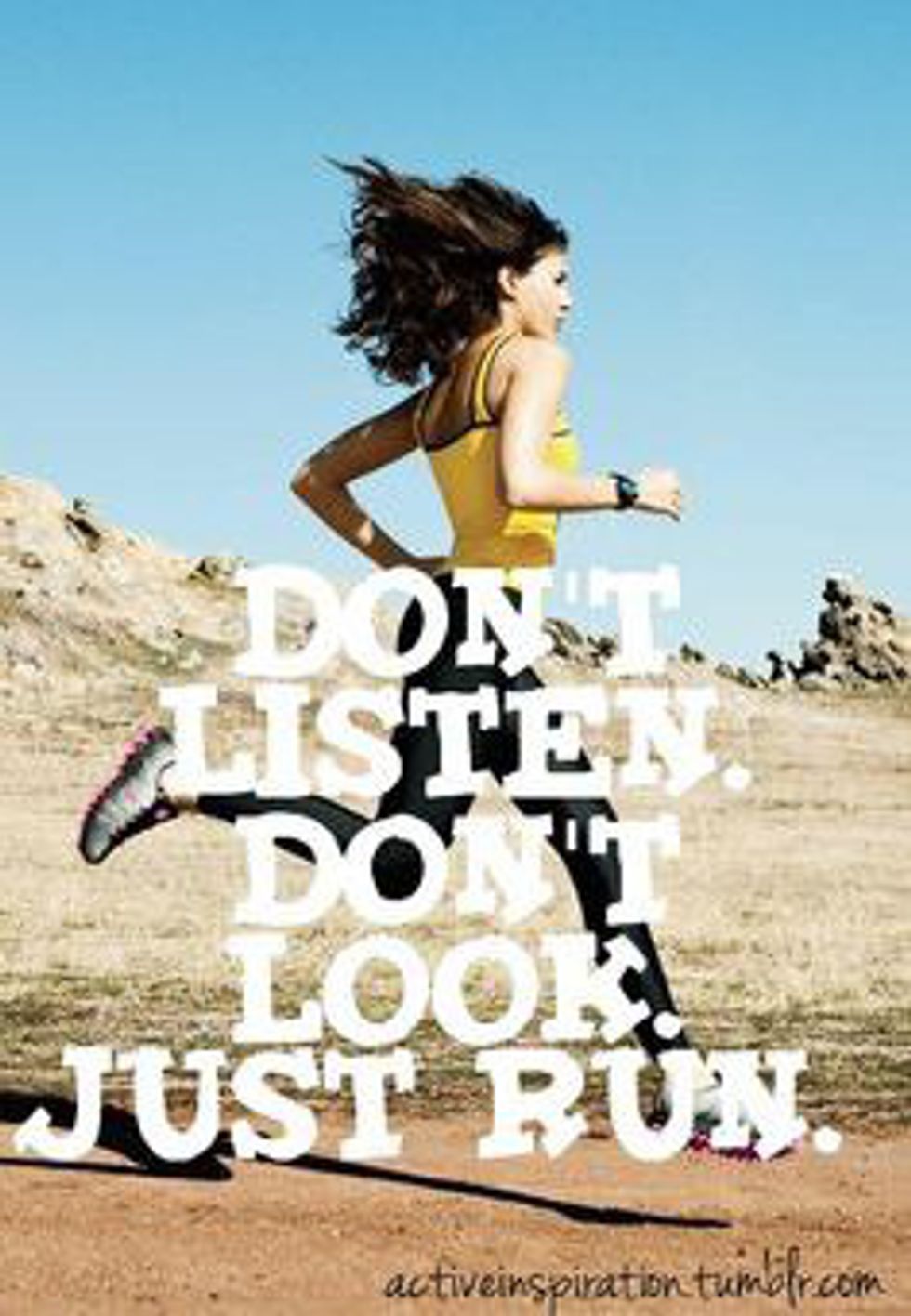 My Top 10 Greatest Running Mantras