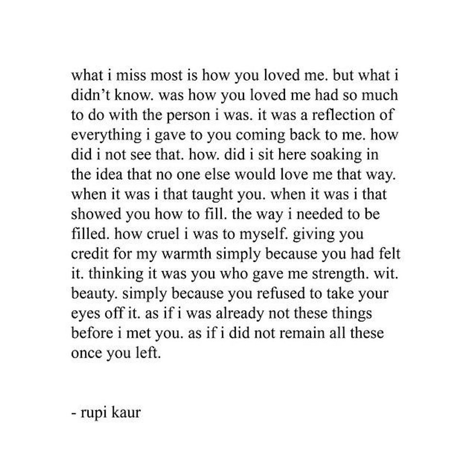 Seven Rupi Kaur Poems That Will Refresh Your Soul