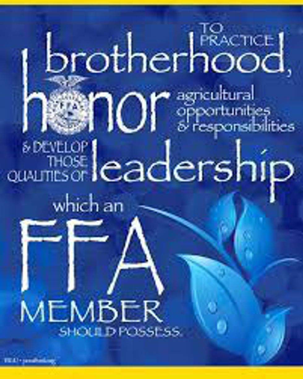 FFA Members, Why Are We Here?