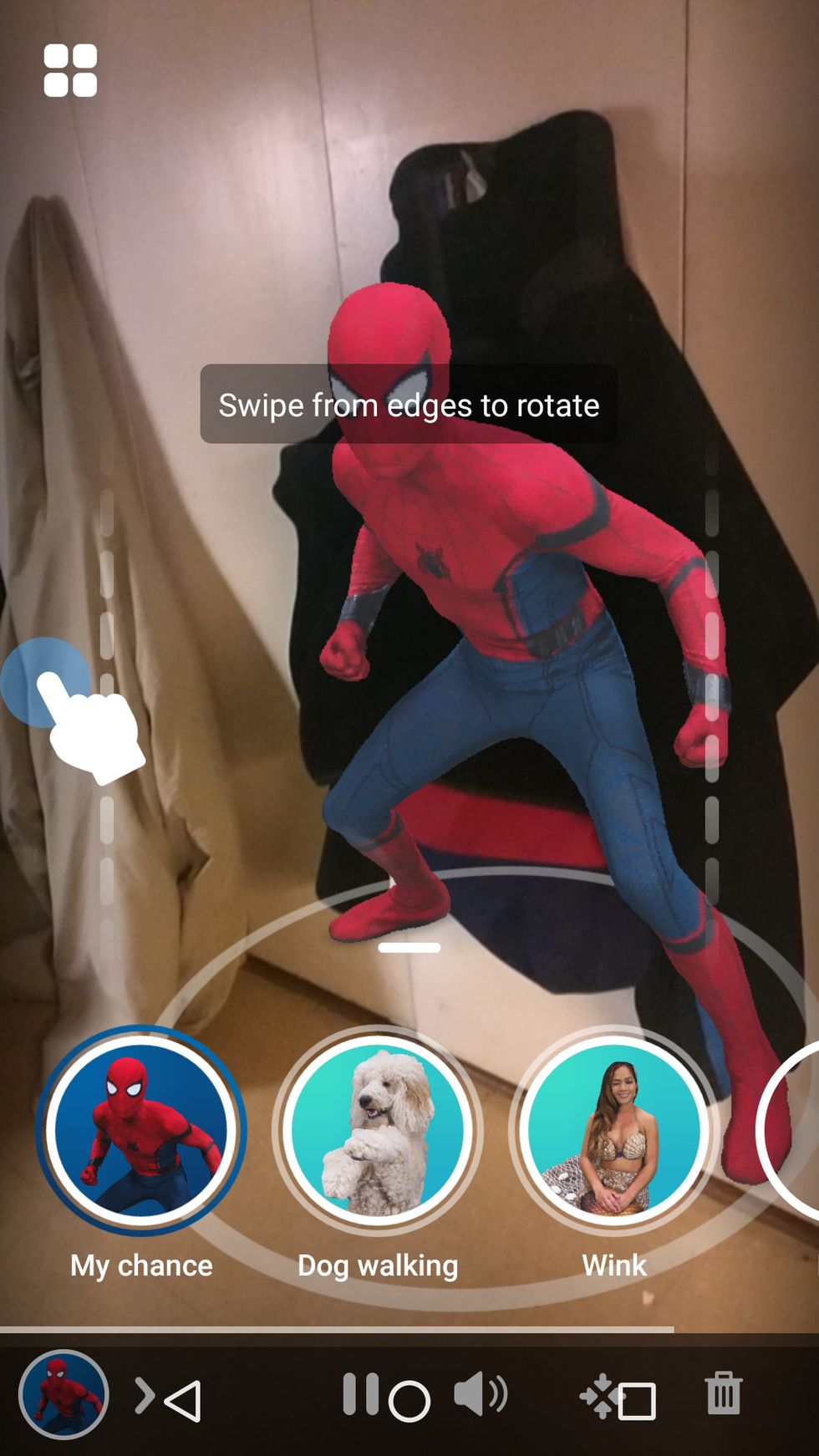 Holo app review: Augmented reality with the fun of Snapchat - Gearbrain