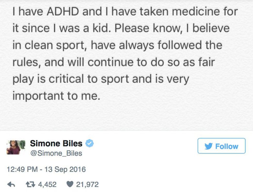 ADHD And Simone Biles: What We Can Learn From America's Sweetheart