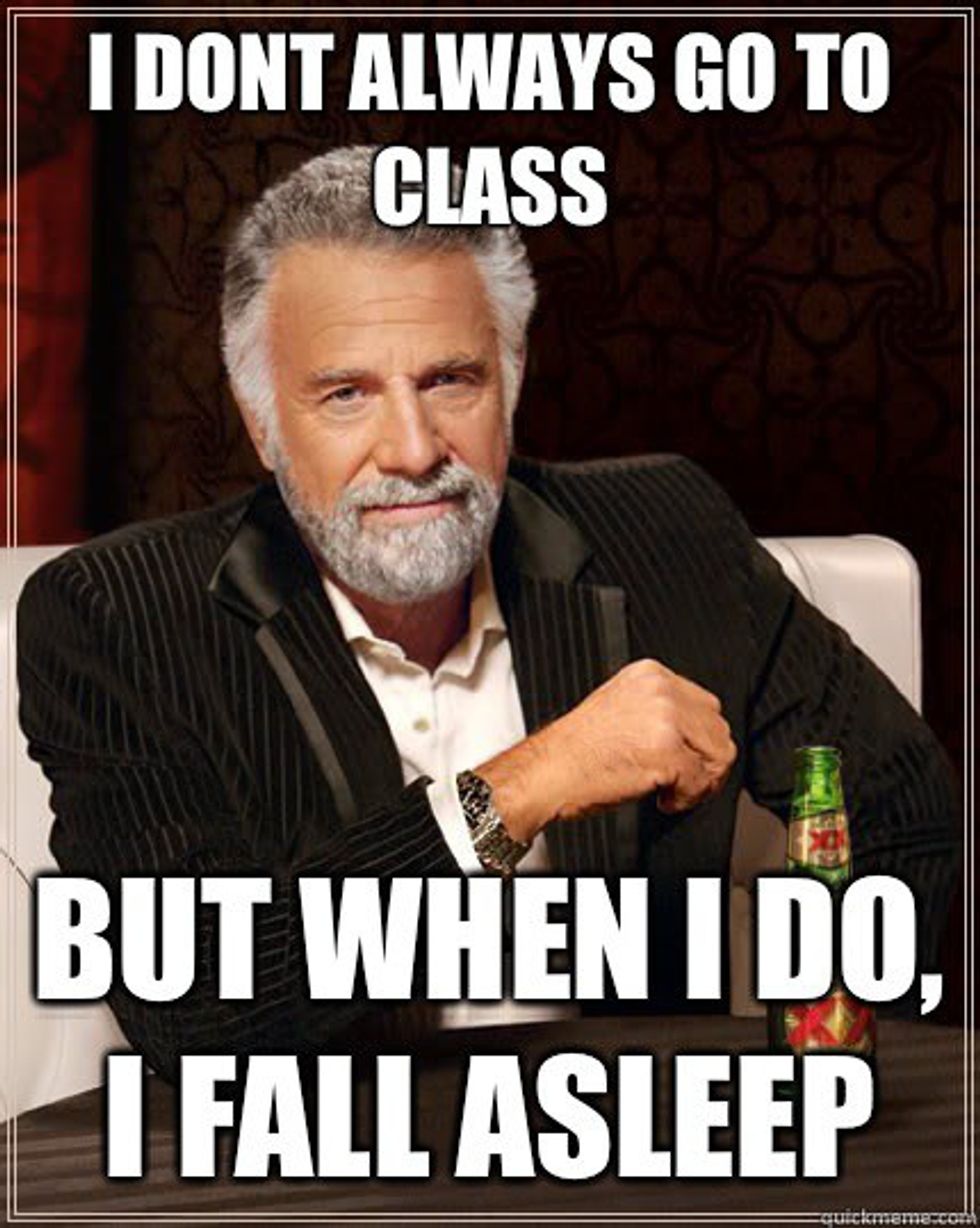 How To Successfully Fall Asleep During Class