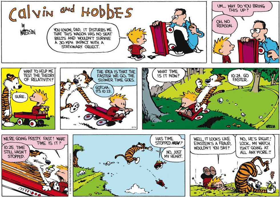 The 10 Best Calvin and Hobbes Comic Strip Themes