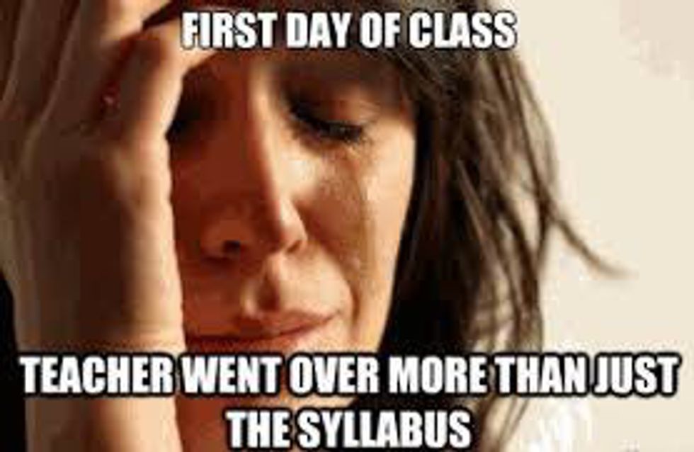 The First Week of College