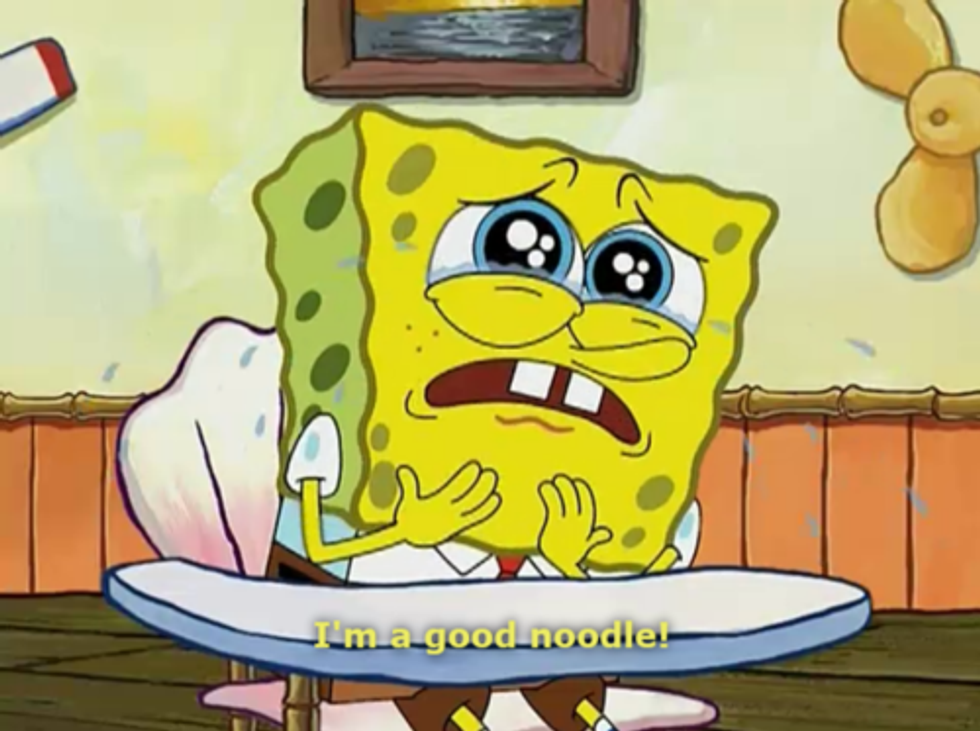 How 'Spongebob' Accurately Describes College