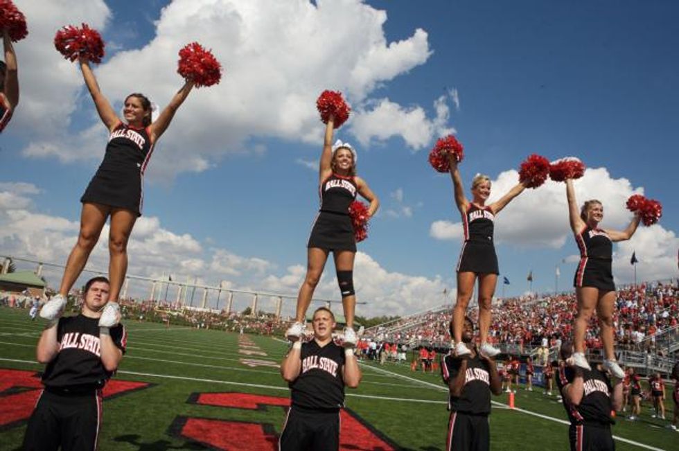 The Top 20 Midwest College Cheerleading Teams