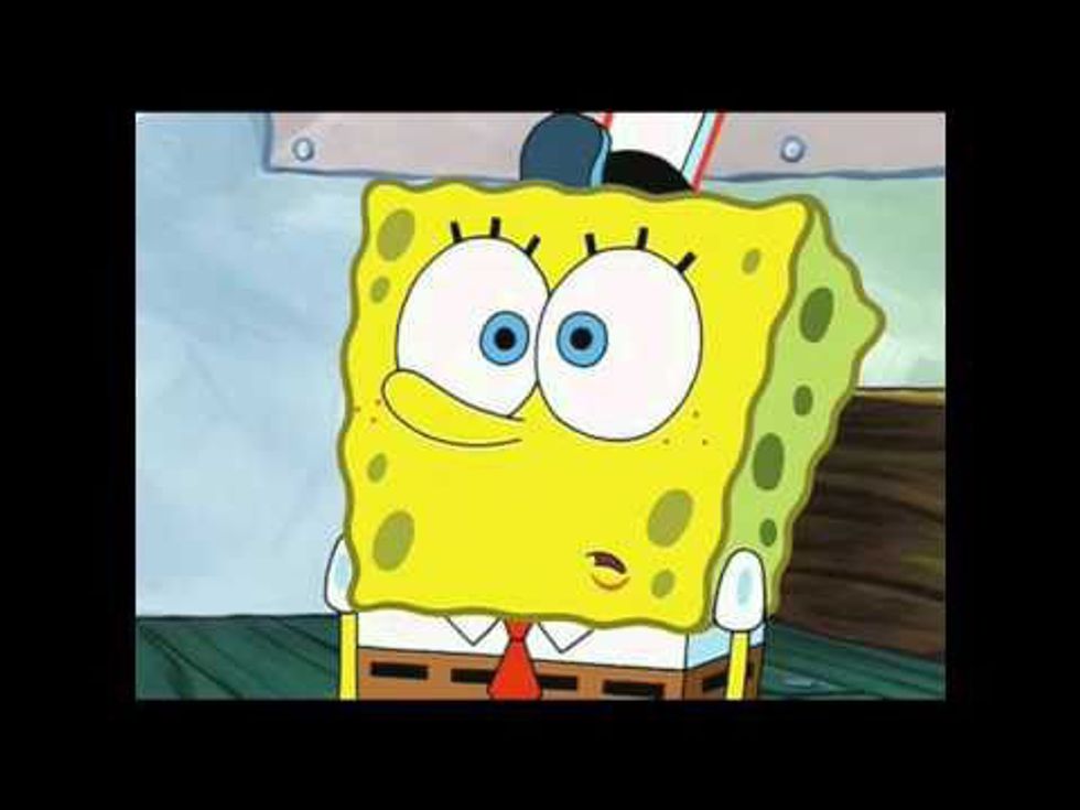 Freshman Year Of College As Told By SpongeBob SquarePants