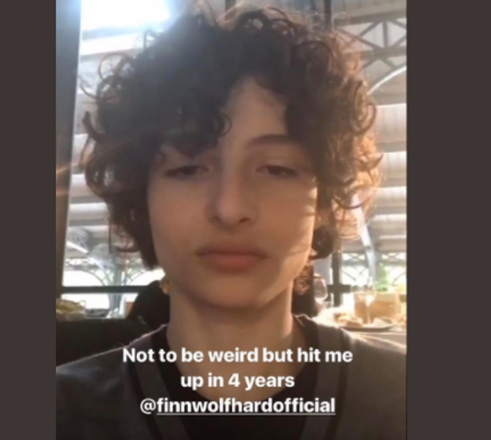 Stop Calling 14-Year-Old Finn Wolfhard Hot