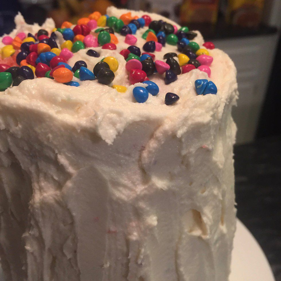 The Lazy Vegan Girl: A Sad Seven-Layer Cake