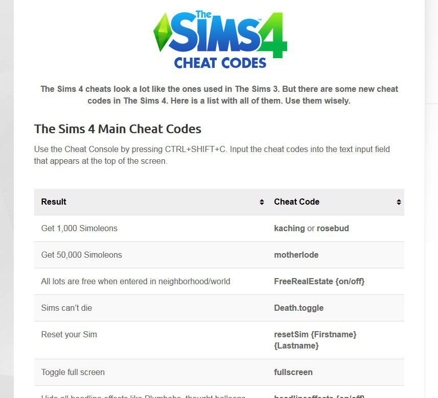 Motherlode Cheat Sims 4 Zikbingo Motherlode Cheat Sims 4 Zikbingo