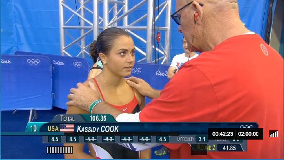 Despite Not Earning A Medal, Kassidy Cook Is Every Divers Athlete Goals