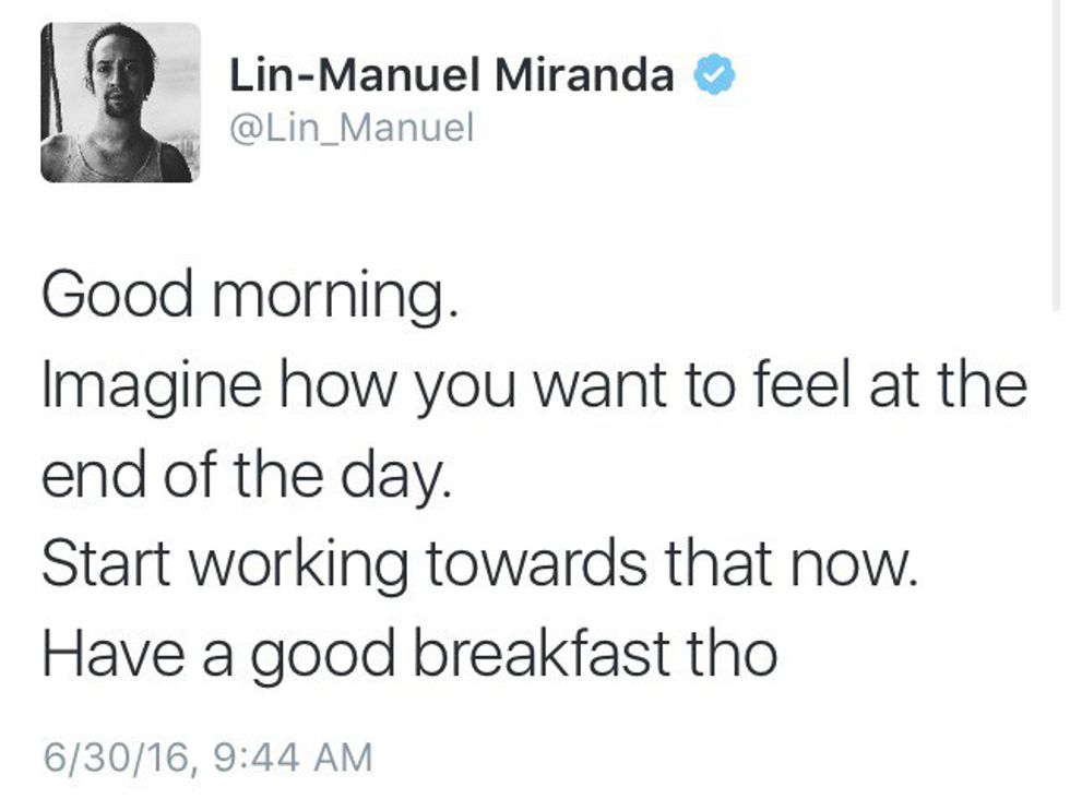 9 Lin-Manuel Miranda Tweets That Will Make You Want to Get Up in the ...