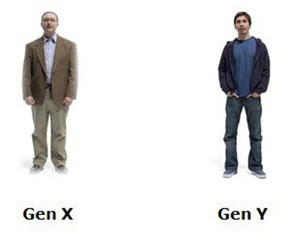 Generation X VS. Generation Y