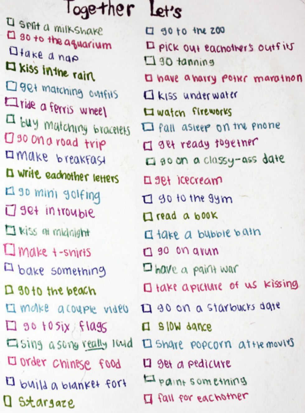 Why You Need Your Own Bucket List