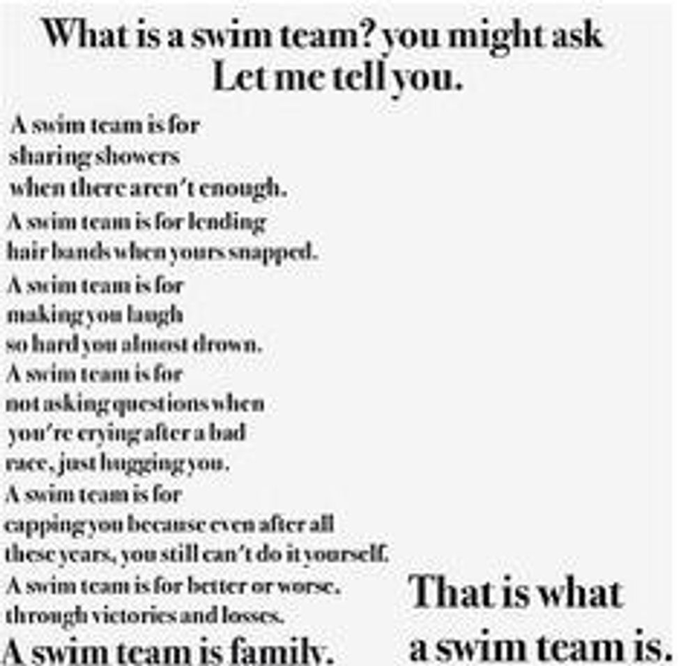 27 Things Only Swimmers Will Understand