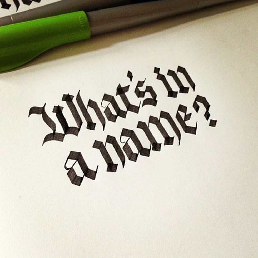 The Modern Day Obsession With Calligraphy