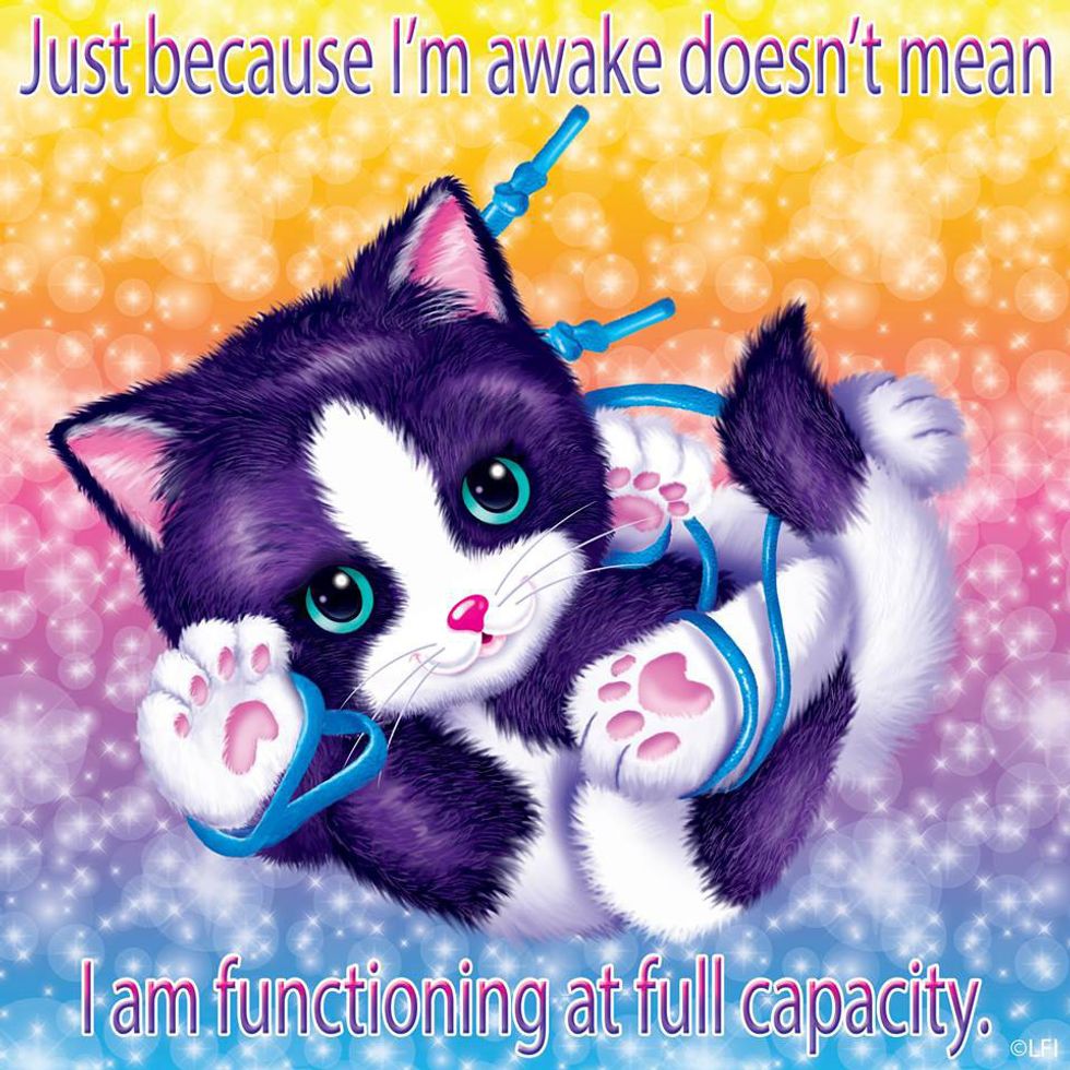 Lisa Frank Art That Every College Student Can Relate To