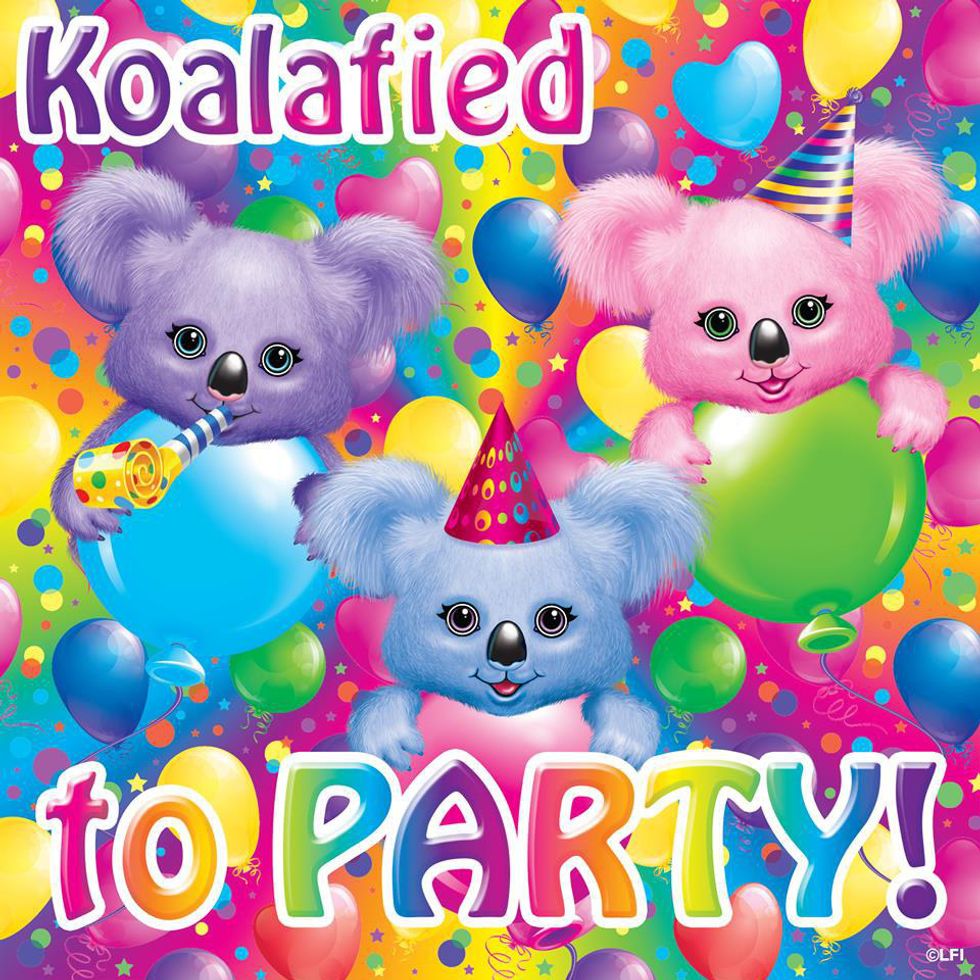 Lisa Frank Art That Every College Student Can Relate To