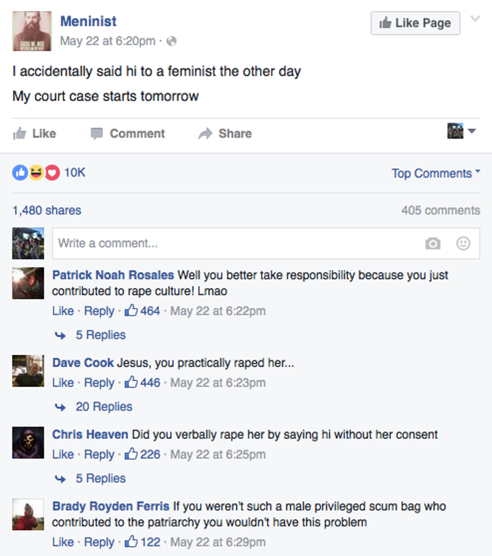 Feminism vs. Meninism