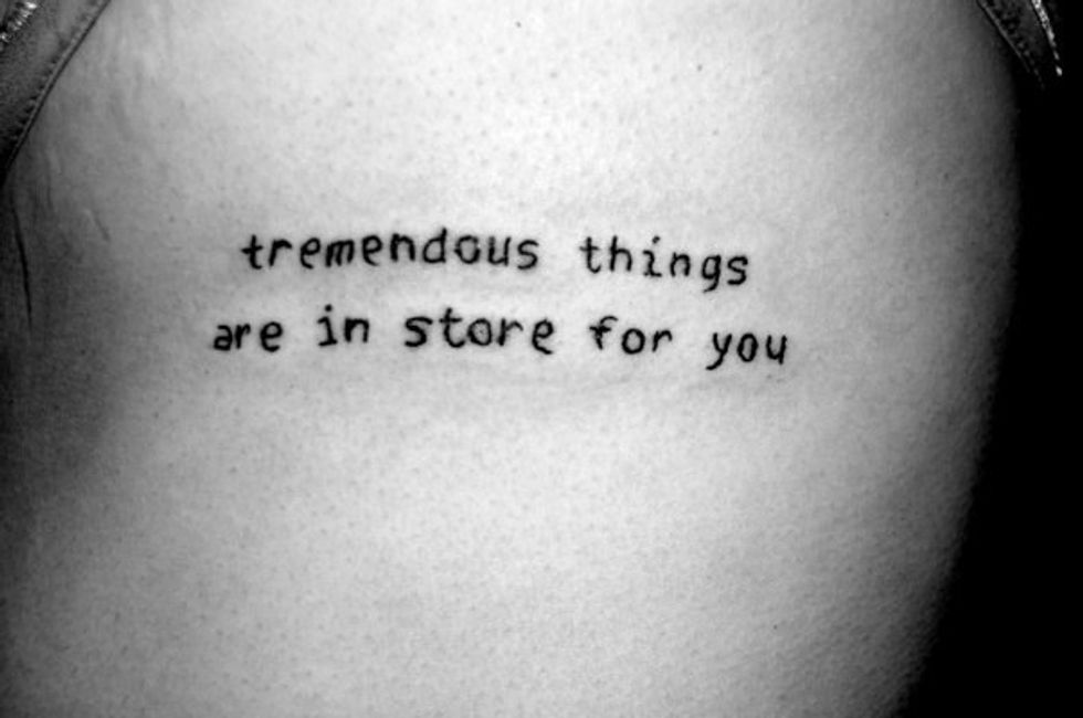21 Awesome Literary Tattoos That Celebrate National Poetry Month