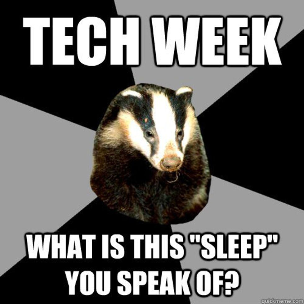 13 Backstage Badger Memes That All Theatre Lovers Know Too Well