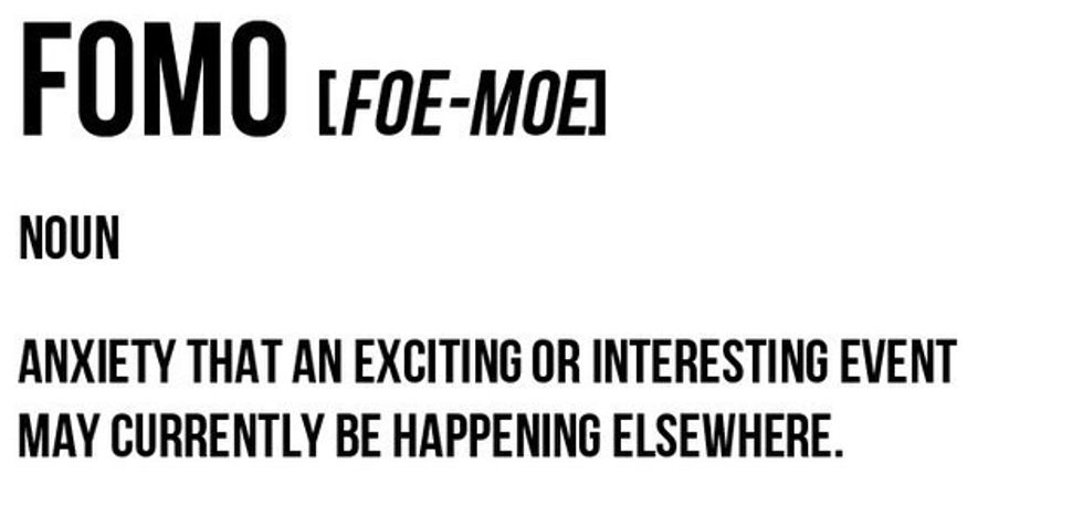 The 12 Stages Of FOMO