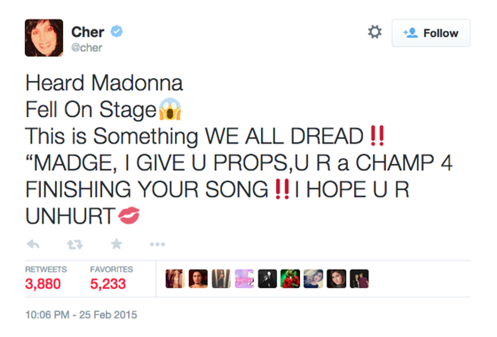 15 Of Cher's Greatest Tweets
