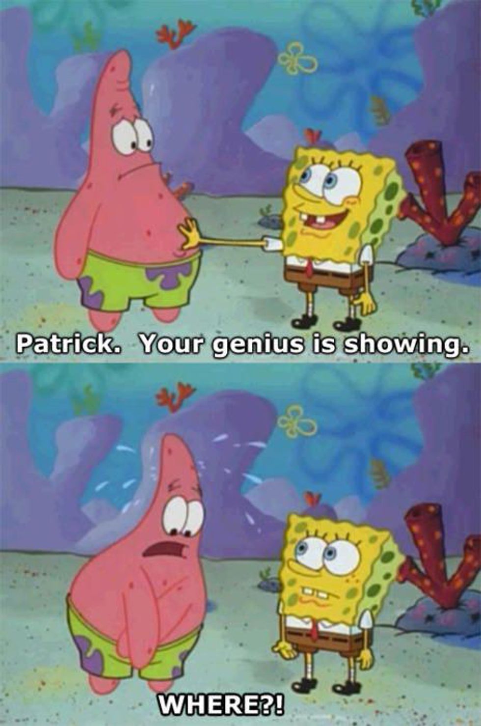 Life Of A Science Major, As Told By SpongeBob Squarepants