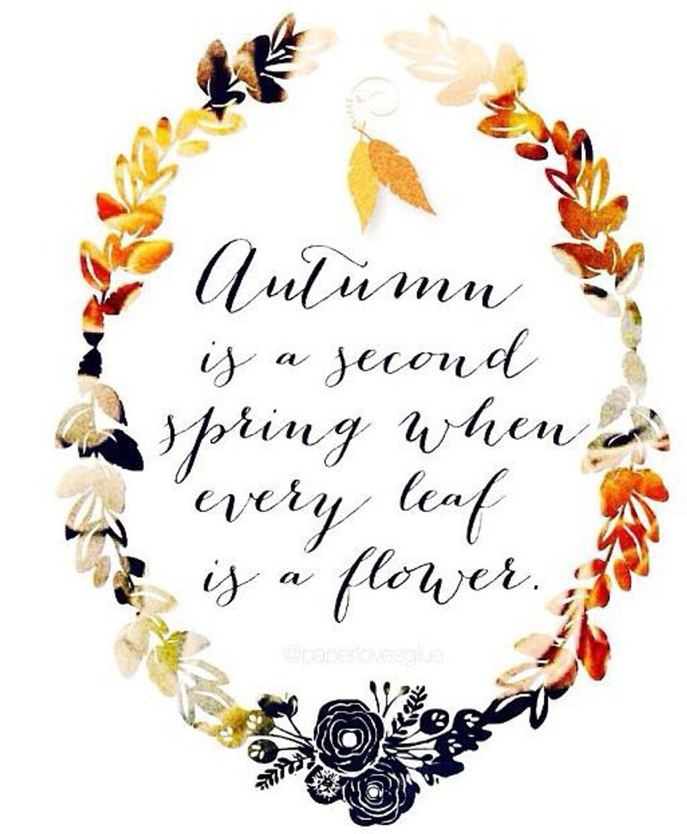 6 Quotes To Get You In The Mood For Fall